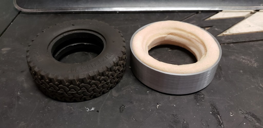 RC4WD BigDog Trailer Wheel Insert by BradW | Download free STL model ...