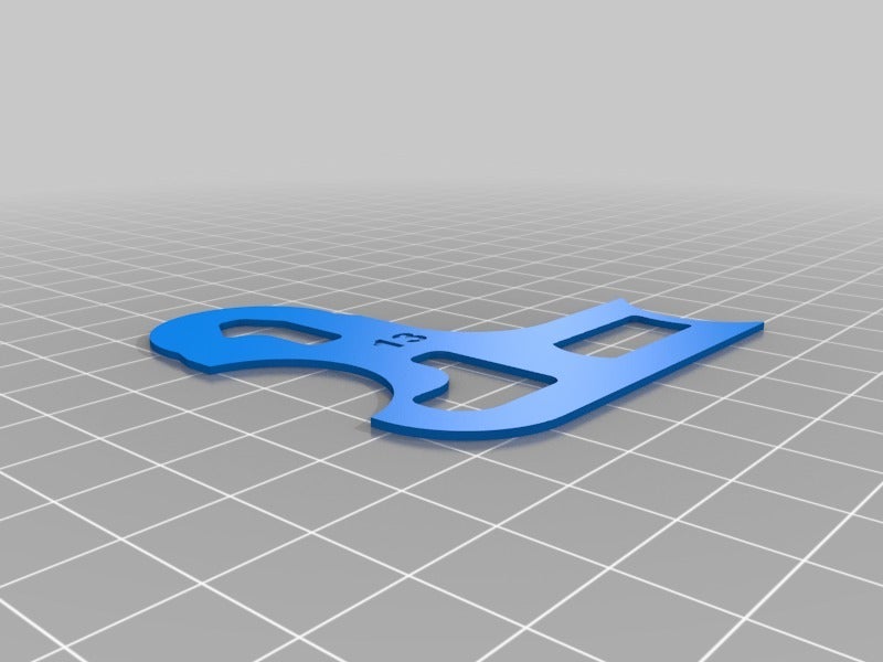 Radius Gauge by GerryPB | Download free STL model | Printables.com