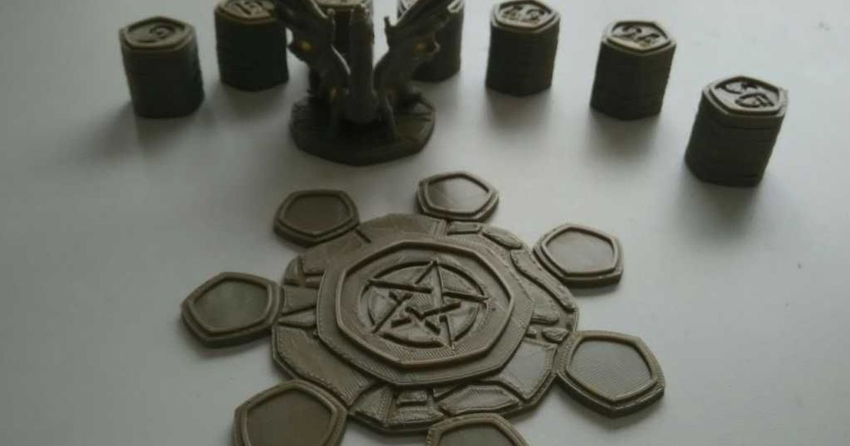 RPG Token Set by Basolur | Download free STL model | Printables.com