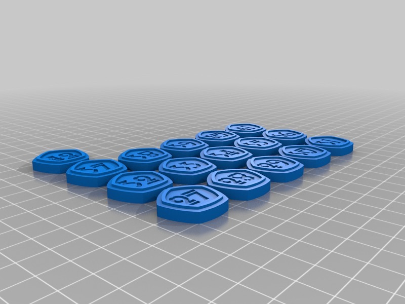 RPG Token Set by Basolur | Download free STL model | Printables.com