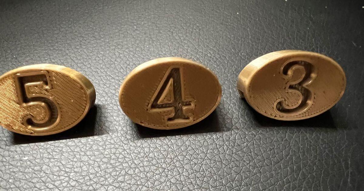 Numbers! by RobertusMaximus | Download free STL model | Printables.com