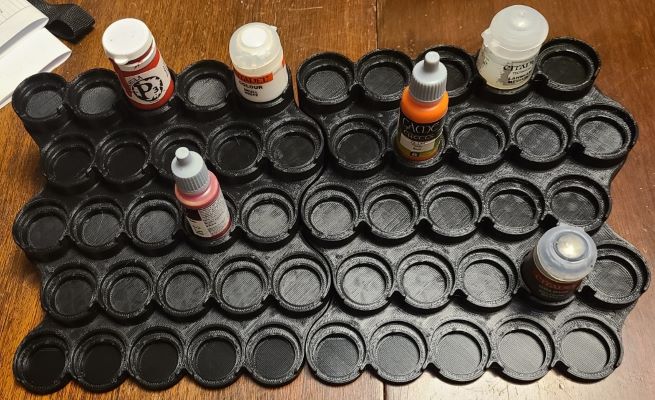 Universal Expandable interlocking paint rack by HandsomeGreg | Download ...