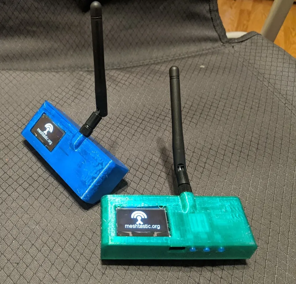 Ttgo V2 Lora With Buttons And 1 3 Oled Enclosure By Thekwijibo