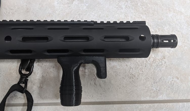 Modded Vertical foregrip mp5k style (M-lok) by TheKwijibo | Download ...