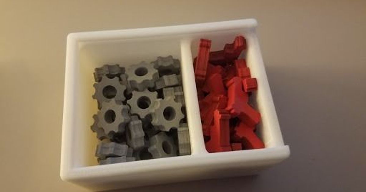 Card sized token box by Geek-Craft | Download free STL model ...