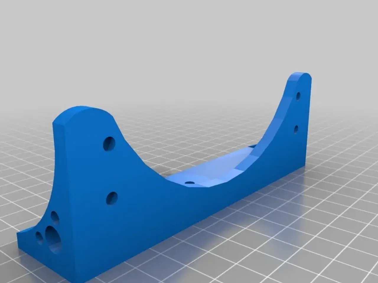 240mm PC Radiator Mounting Bracket by TheMakersWorkbench | Download ...