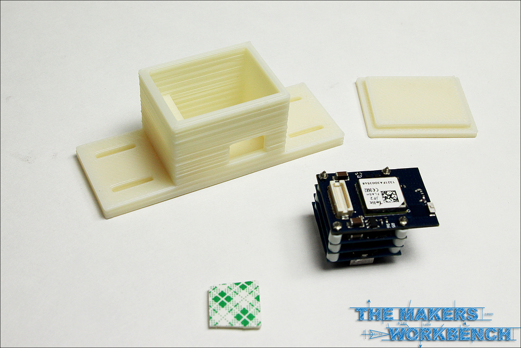 Case for TinyCircuits GPS Data Logger Stack by TheMakersWorkbench | Download free STL model ...