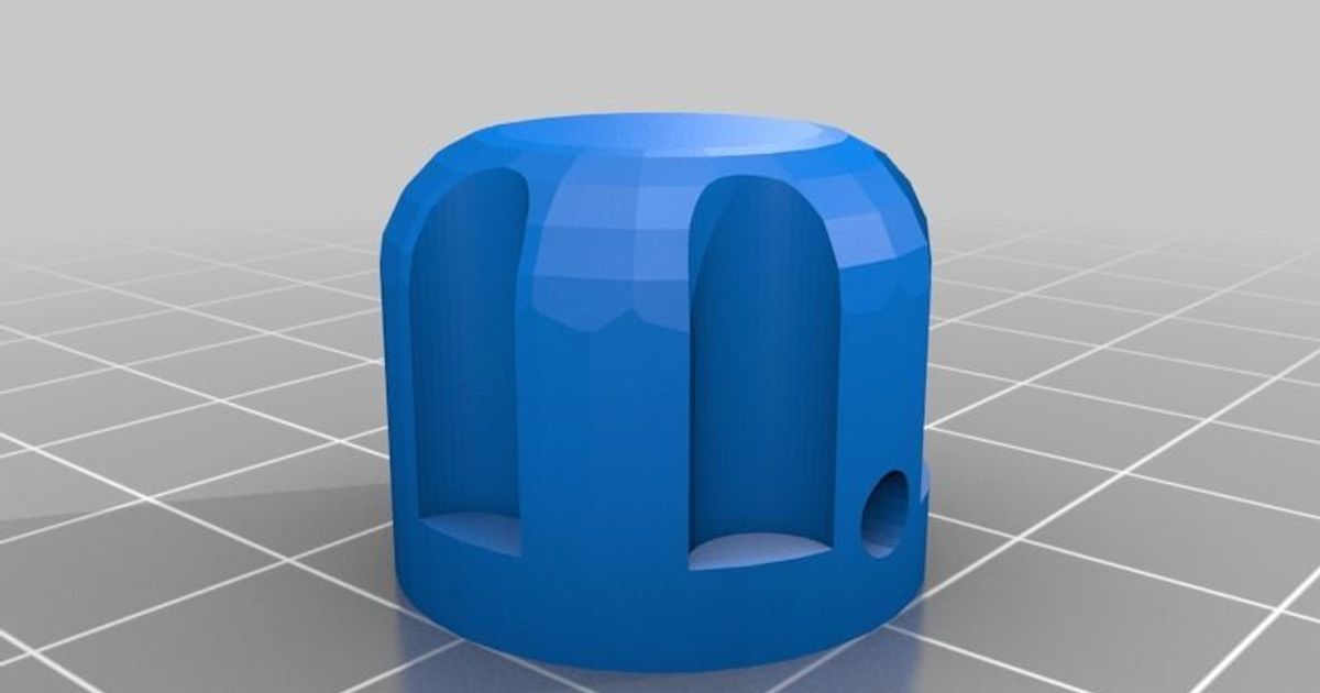 Ord Bot Hadrom Potentiometer Knob by TheMakersWorkbench | Download free ...