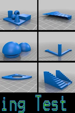 Printer Test Suite by TheMakersWorkbench | Download free STL model ...