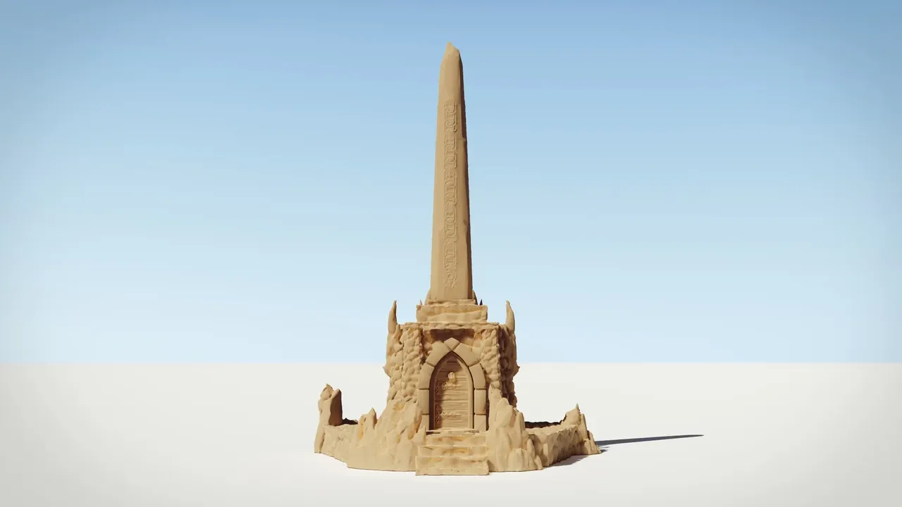 The Cursed Obelisk by Code2 | Download free STL model | Printables.com