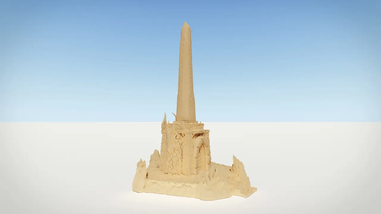 The Cursed Obelisk by Code2 | Download free STL model | Printables.com