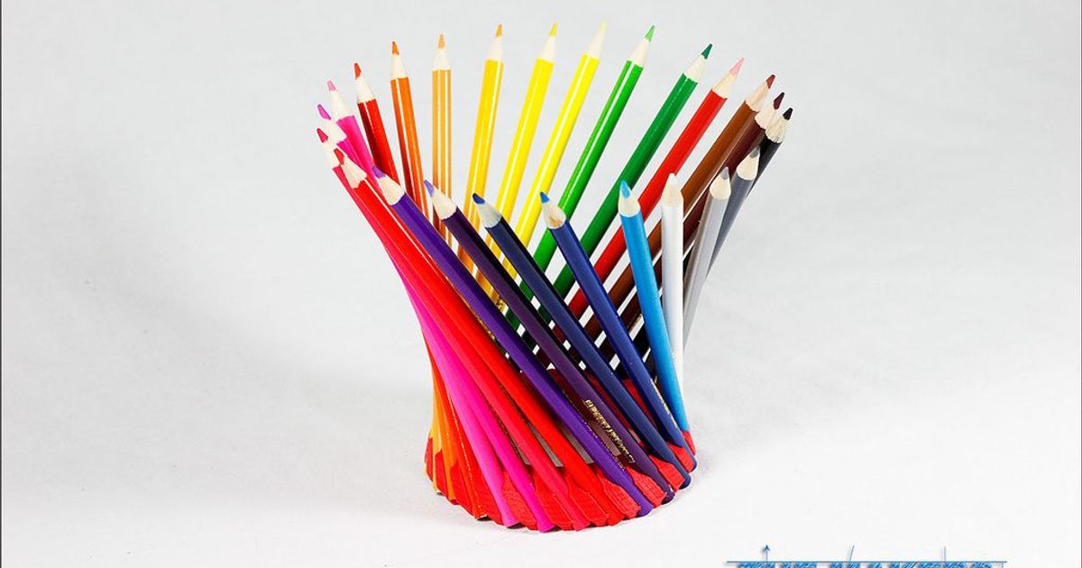 Crown of Pencils. Works With Most Colored Pencil Brands by ...
