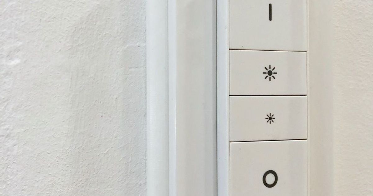 Hue Dimmer Switch Adapter by Smithy | Download free STL model ...