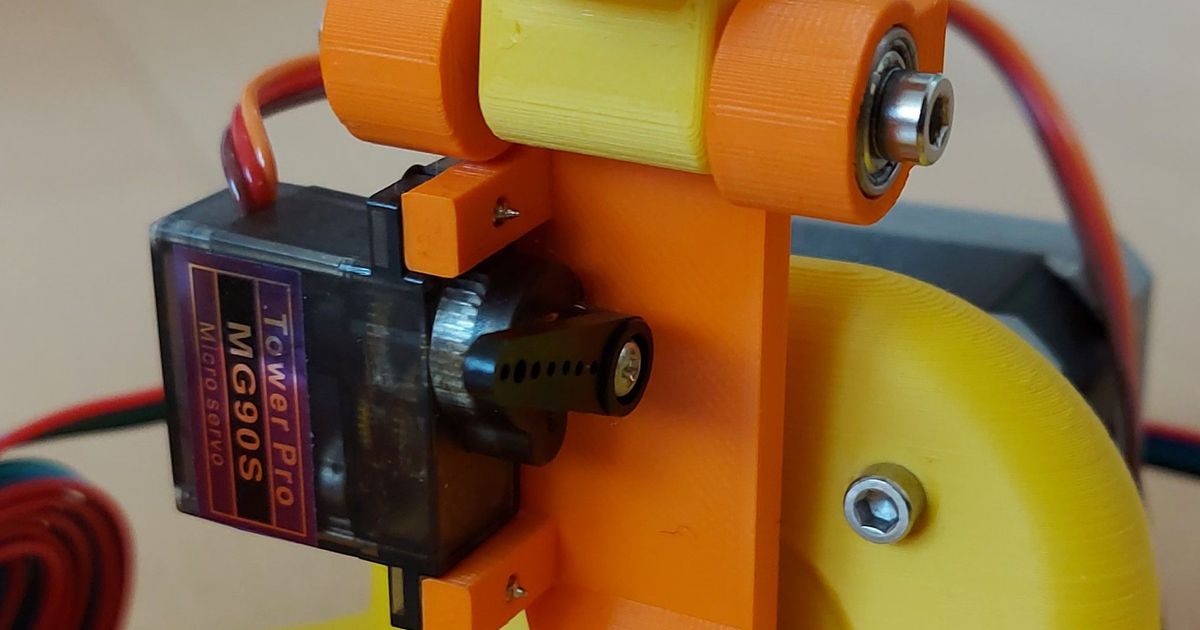 vertical arm with 623ZZ by primtec | Download free STL model ...