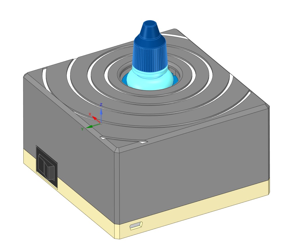 Paint shaking device. by TomekB | Download free STL model | Printables.com