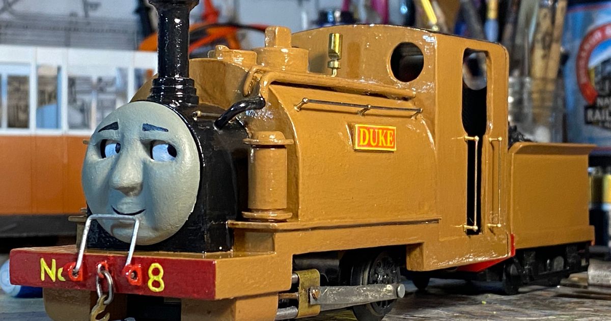 10mm (Gauge 1) scale "Duke" model. by Arlo C | Download free STL model ...