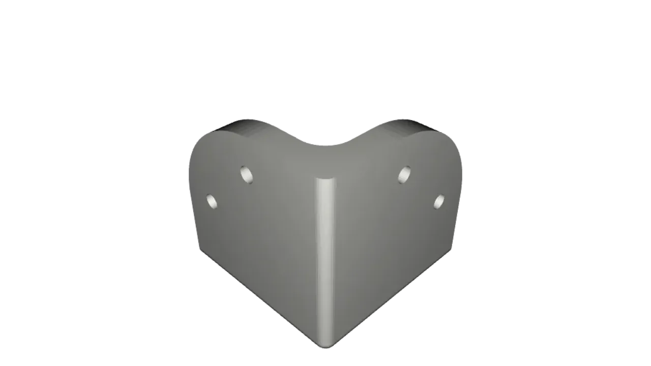 Corner bracket by Antonio | Download free STL model | Printables.com