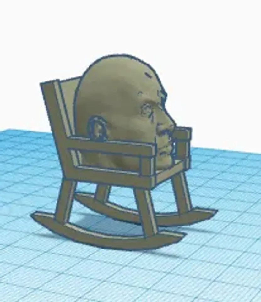 ROCKING CHAIR by Printshed Designs | Download free STL model ...