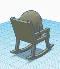 ROCKING CHAIR by Printshed Designs | Download free STL model ...