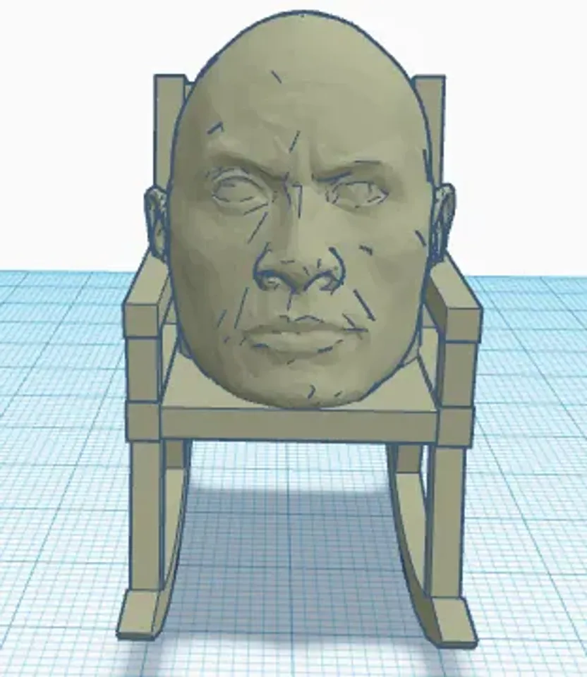 ROCKING CHAIR by Printshed Designs | Download free STL model ...