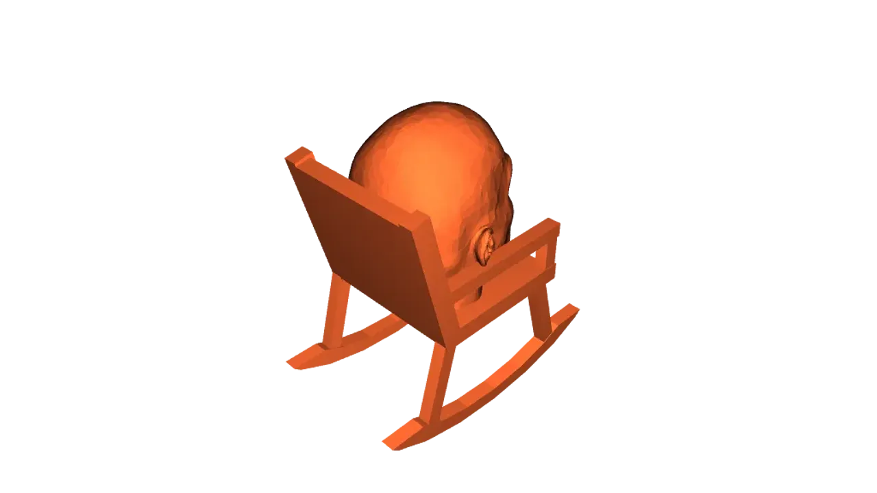 ROCKING CHAIR by Printshed Designs | Download free STL model ...