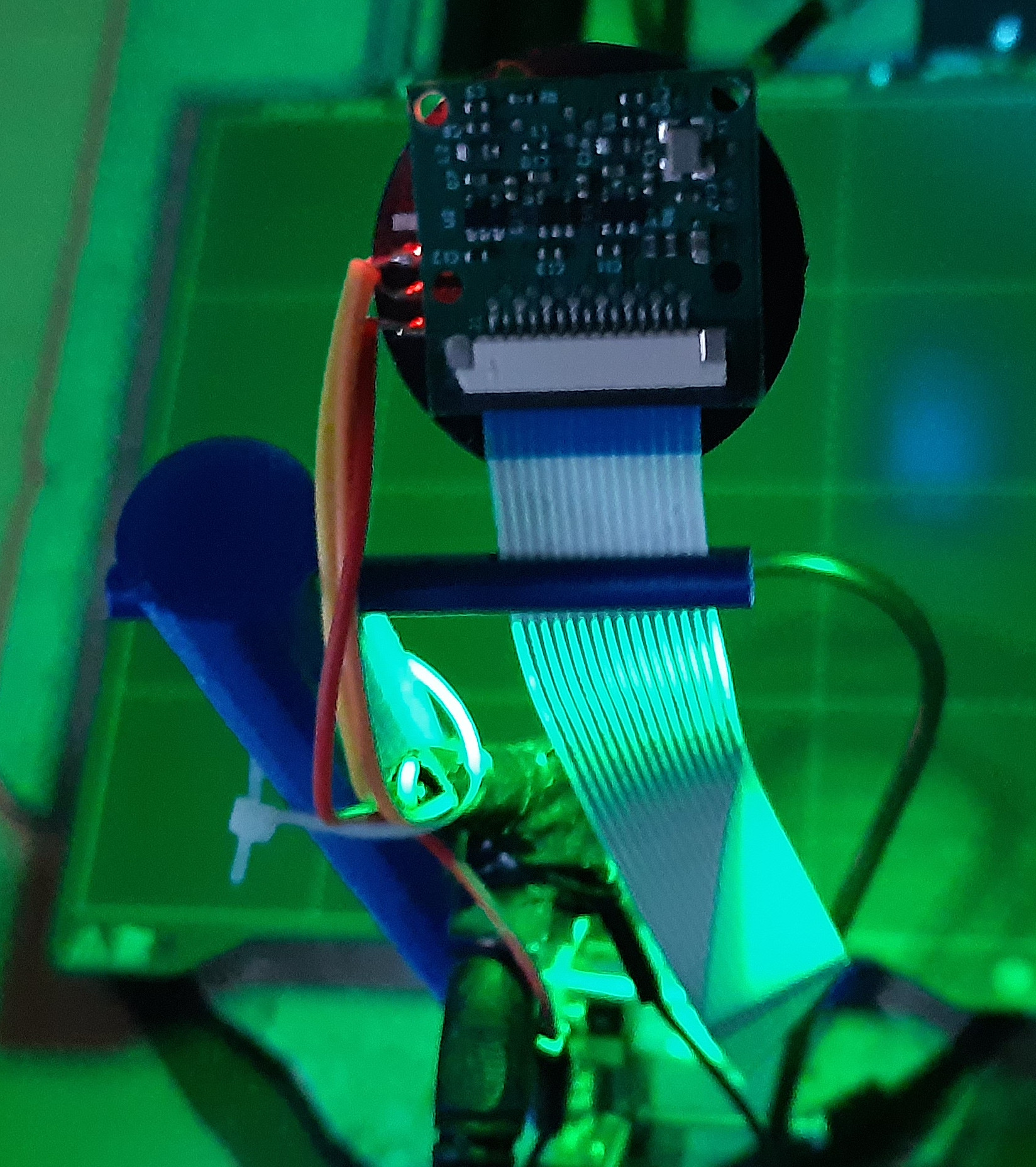 OctoPi and Pi camera holder by HermannSW | Download free STL model ...