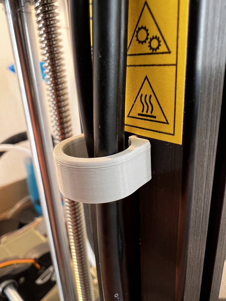 Prusa Mini extrusion cable clip (two sizes) by David D | Download free ...