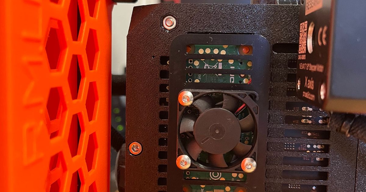 Raspberry Pi Zero 2 W fan cover for Einsy Rambo by RapidMonster ...