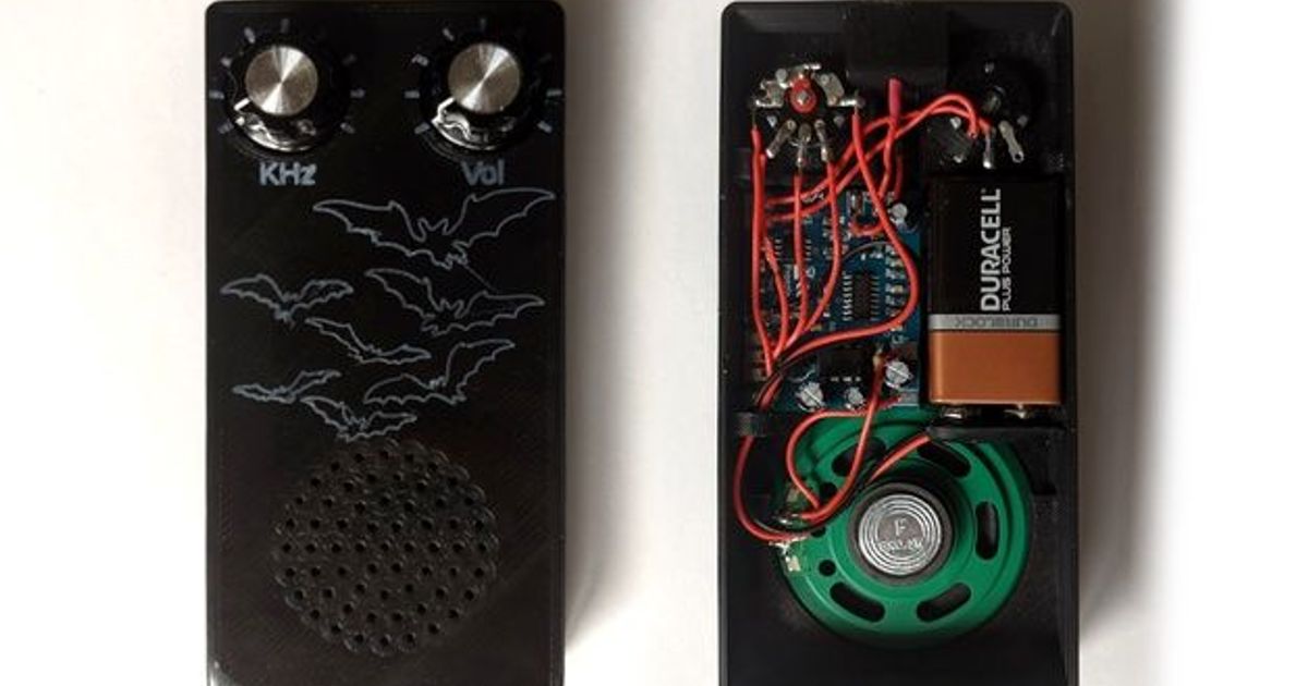 Franzis Bat Detector Case by foxylaura | Download free STL model ...