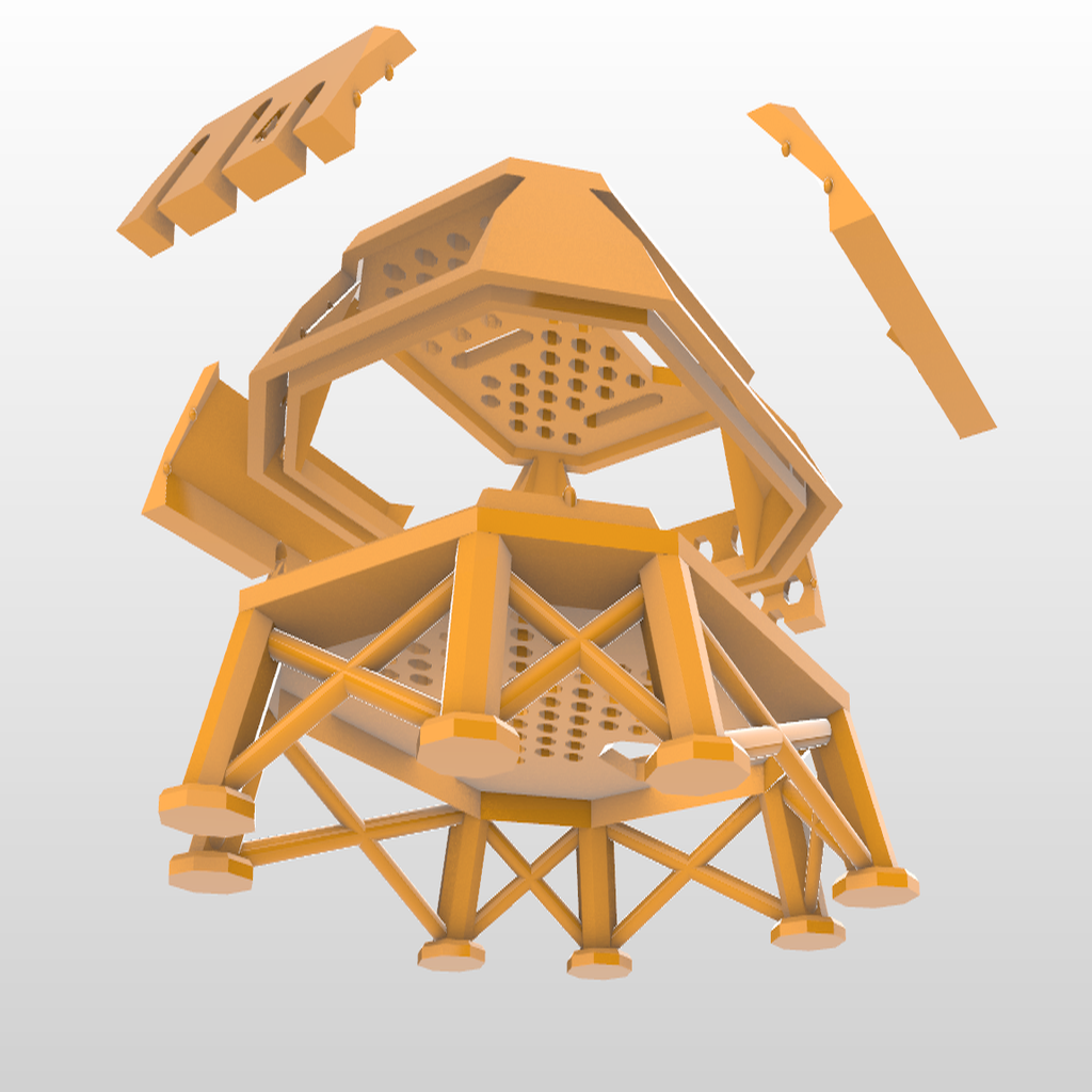 Ultra Modular Raspberry Pi 3/4 Case by sjogerst | Download free STL ...