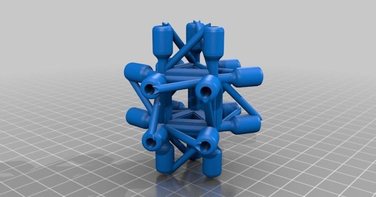 Modular Beam Nodes Set by sjogerst | Download free STL model ...