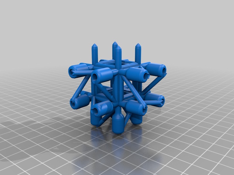 Modular Beam Nodes Set by sjogerst | Download free STL model ...