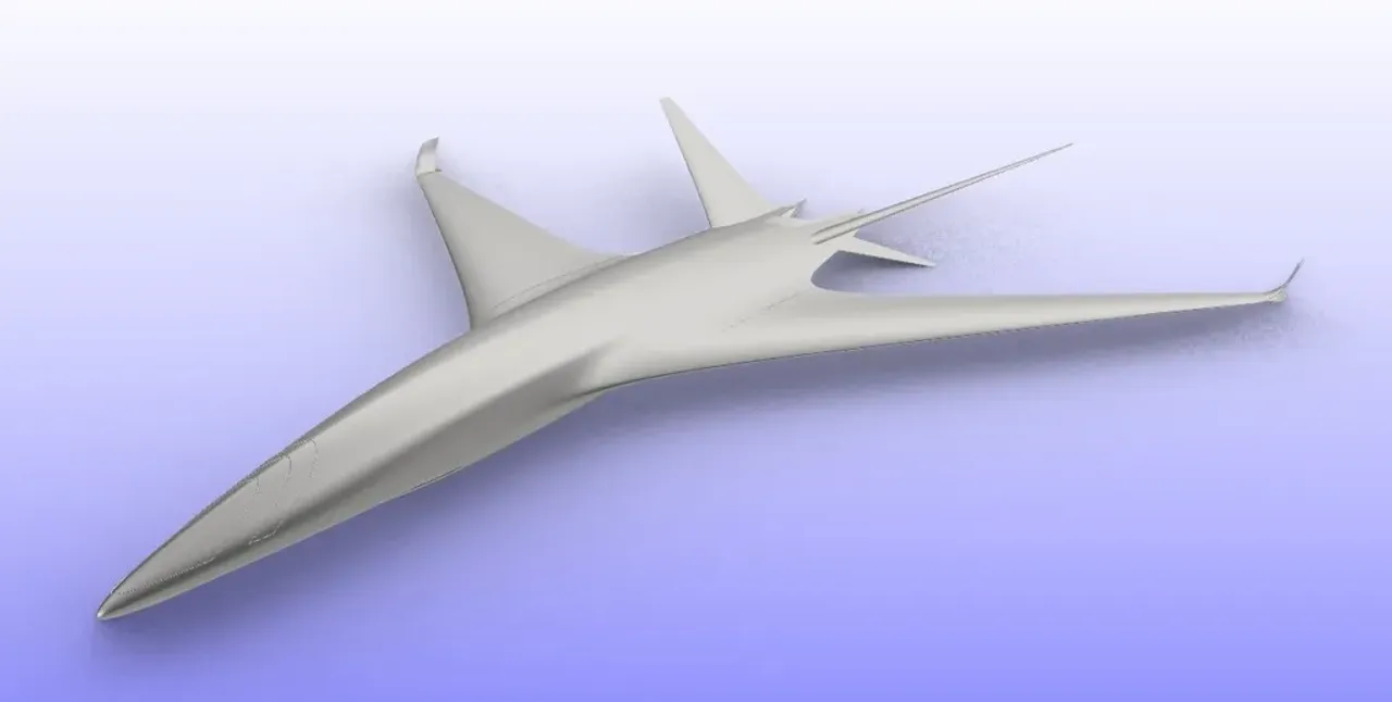 Sleek Airplane by sjogerst | Download free STL model | Printables.com