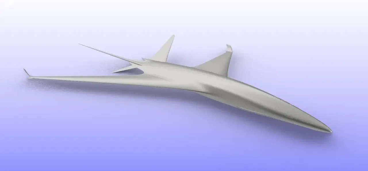 Sleek Airplane by sjogerst | Download free STL model | Printables.com