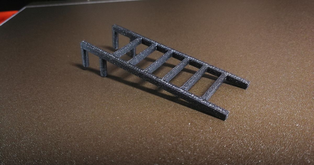 Ladder for IKEA LUSTIGT by 4FingerEddy | Download free STL model ...