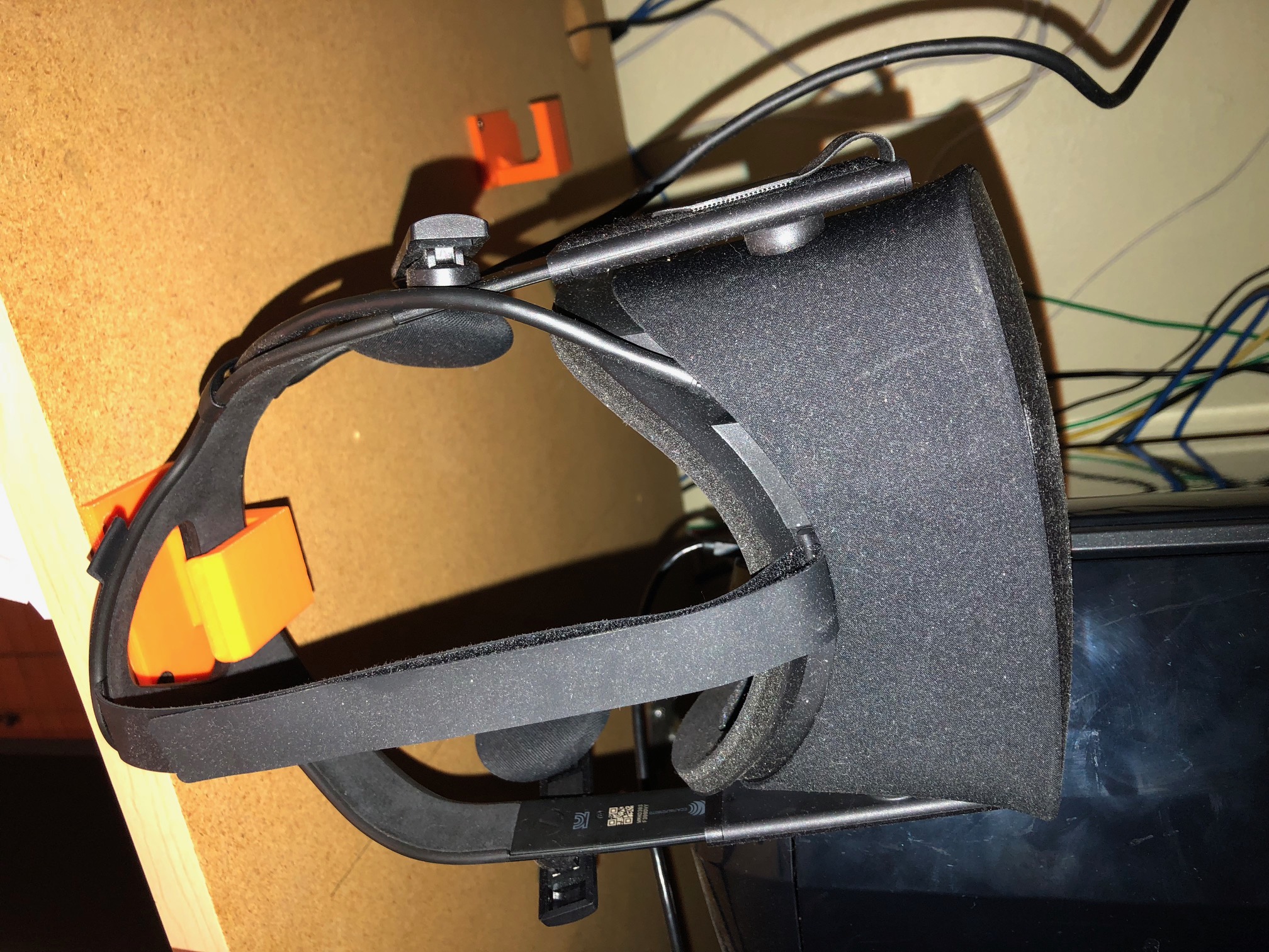 Headset or Oculus Rift Holder/Hook Below/Under Desk by Gorefish ...