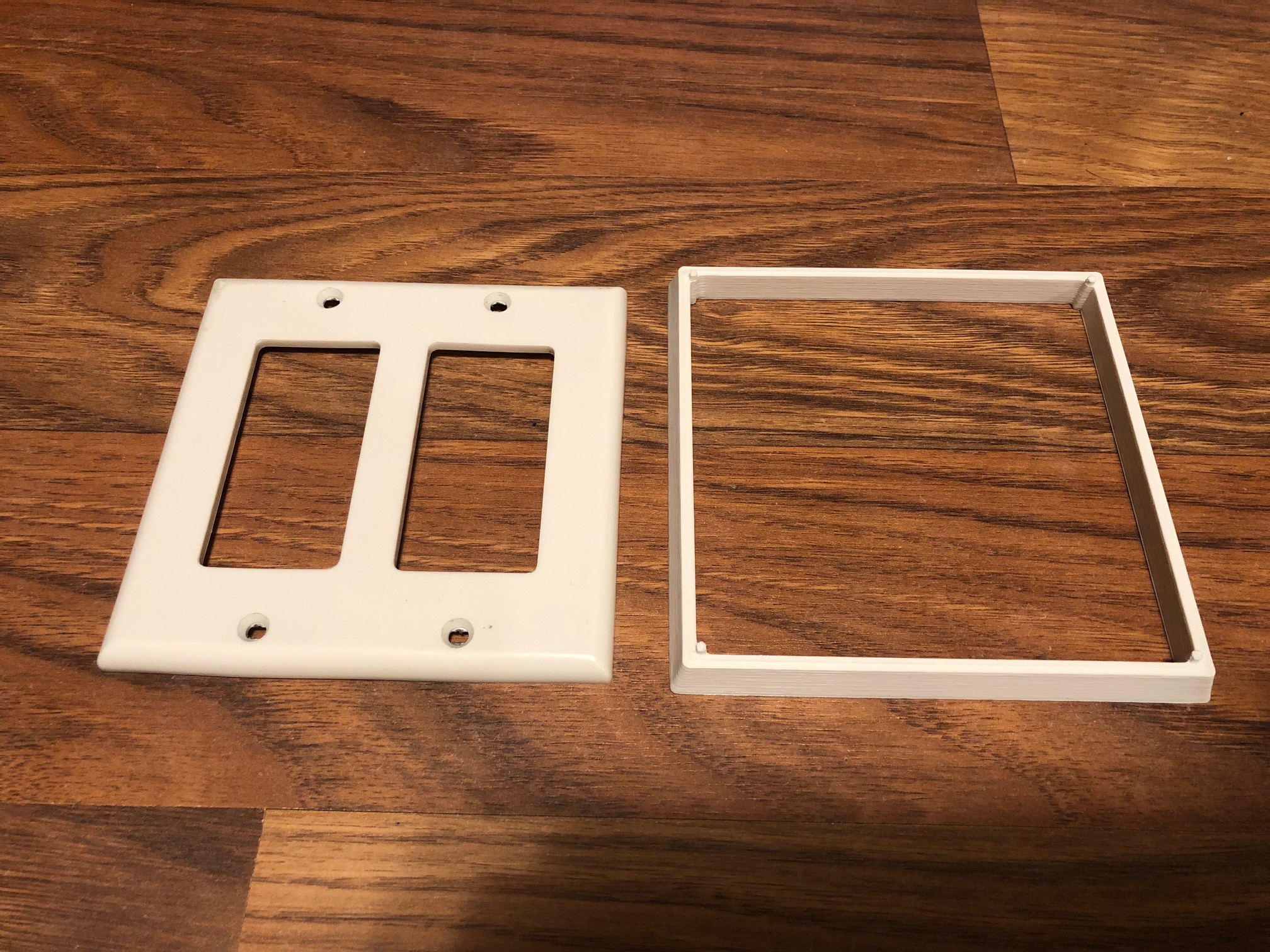 Dual Light Switch/Lightswitch Spacer by Gorefish | Download free STL ...