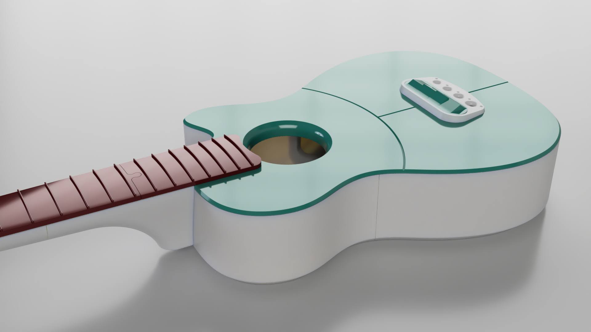Uookulele - bass ukulele by Tomek | Download free STL model ...