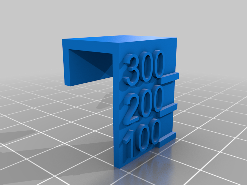 Elegoo Mars resin level indicator by G3ox | Download free STL model ...