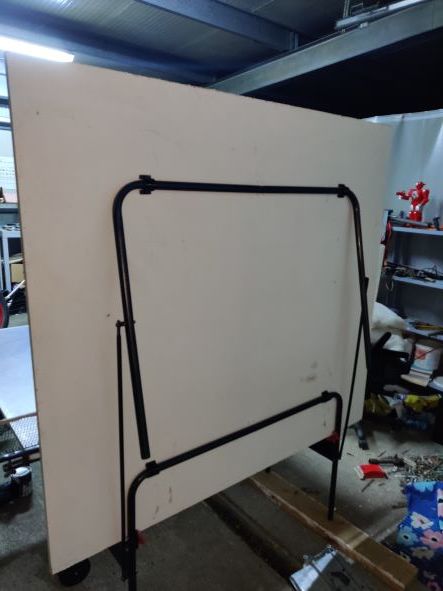 Ping-pong (table tennis) table mount / hinge by G3ox | Download free ...