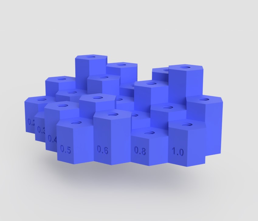 Hexagonal Nozzle Storage by drazen2107 | Download free STL model ...