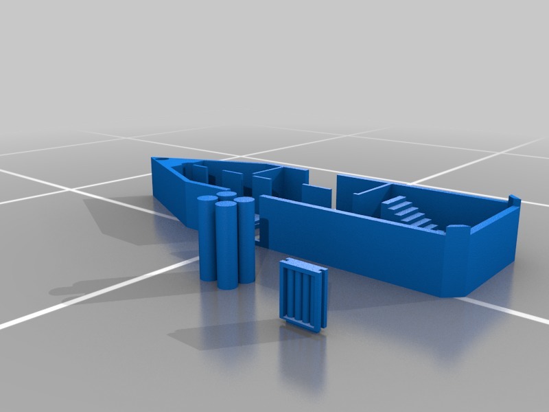 Modular 28mm Scale Ships ~ Prison & Patrol by Ethan Kohlbacher ...