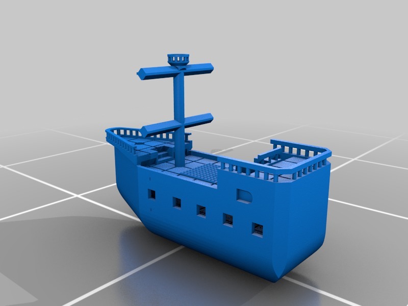 Modular 28mm Scale Ships by Ethan Kohlbacher | Download free STL model ...