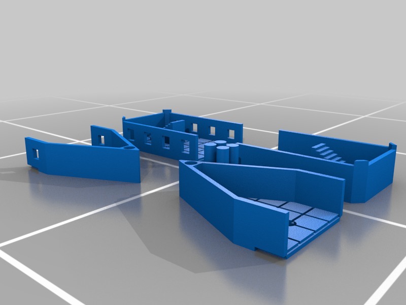 Modular 28mm Scale Ships by Ethan Kohlbacher | Download free STL model ...