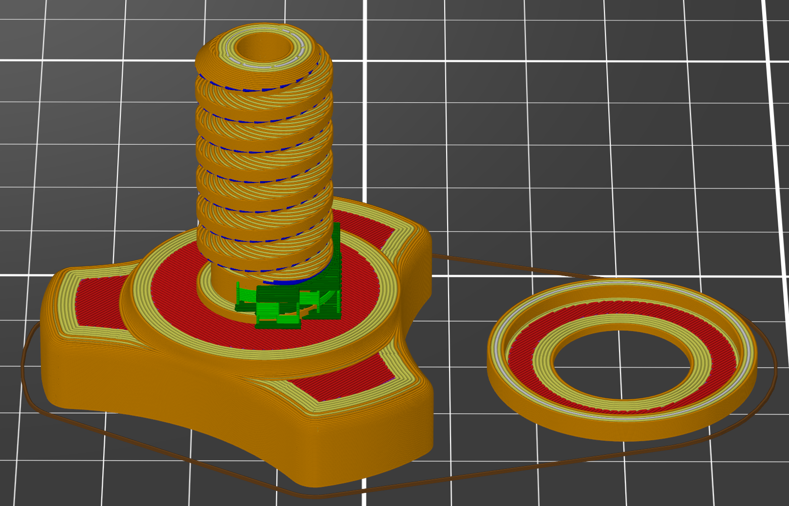 Retainer bolt for bottom tray in Kliko waste container by Anwira ...