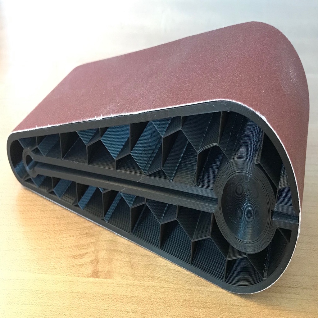 Sanding Belt Block by Construtor | Download free STL model | Printables.com