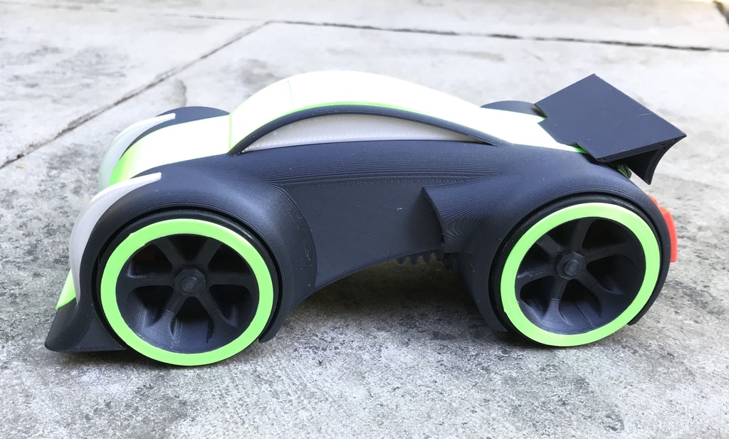 Dual Mode Windup Car - REMIX by Construtor | Download free STL model ...