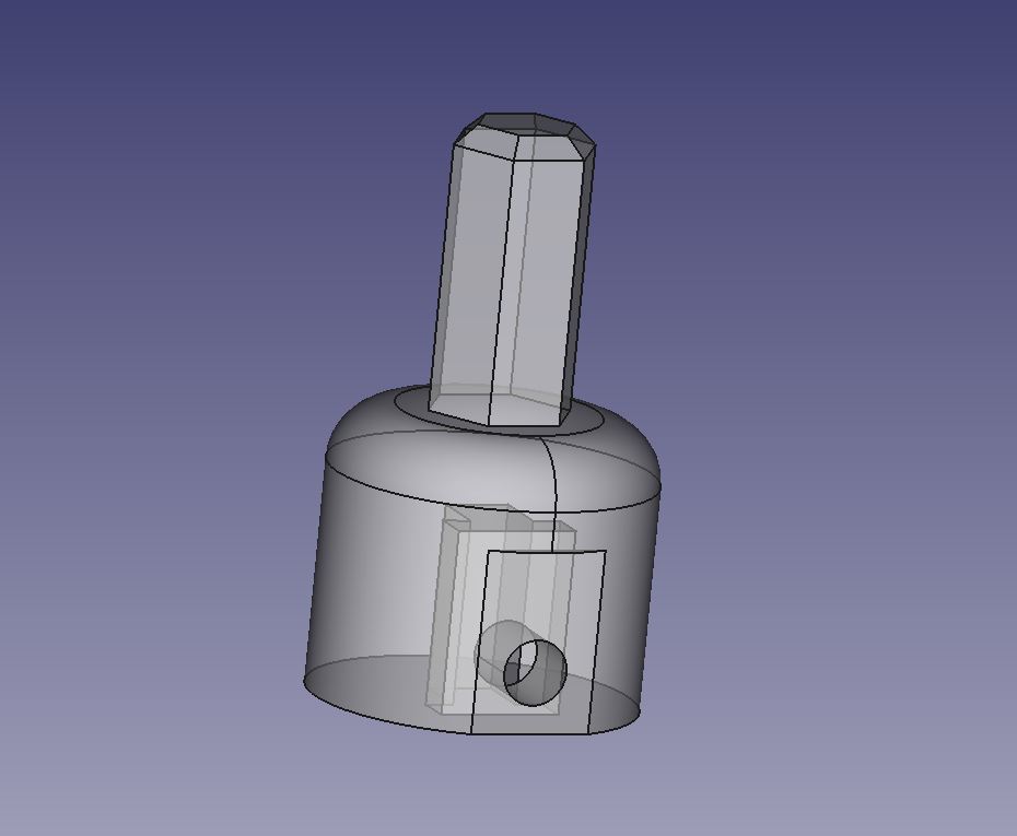 Thread cutter to cordless screwdriver adapter by HD_Creator | Download ...