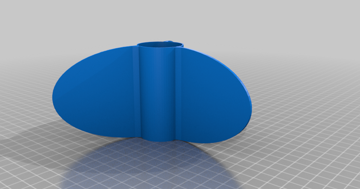 Fins for 35 mm dia rocket - 2 designs by zzzy | Download free STL model ...