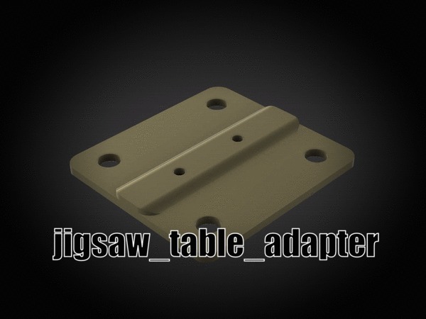 jigsaw_table_adapter by Nick-ko | Download free STL model | Printables.com
